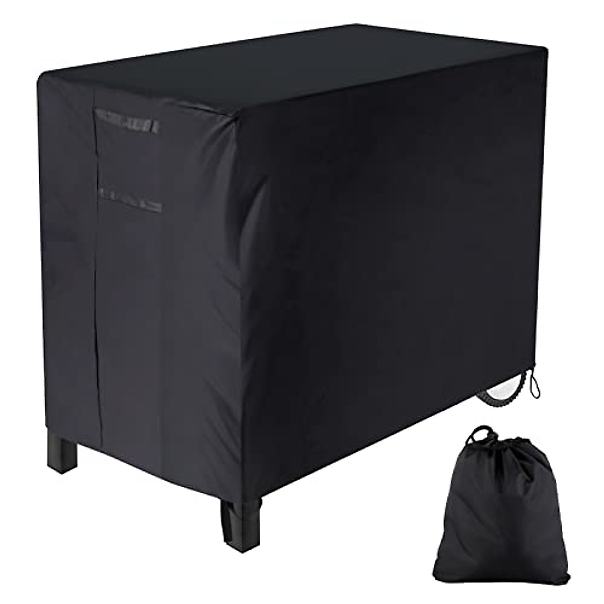 Outdoor Dining Cart Cover - 40*24*32in Waterproof Prep Table Cover for Royal Gourmet Dining Worktable PC3401B PC3401S, Heavy Duty Stainless Steel Movable Station, BBQ Grill Covers