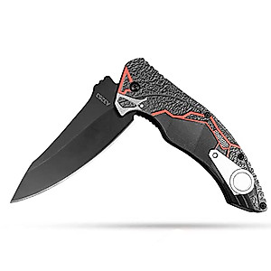 Pocket Knife for Men, Folding Pocket Knife with Clip, EDC Pocket Knives for women, Cool Camping Knife for Outdoor Hiking, Fishing, Birthday Gift for Dad, husband, boyfriend