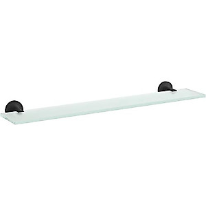 Kohler K-14440-BL Purist Bathroom Shelf, Matte Black