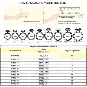 BYONDEVER 925 Sterling Silver Sea Wave Design Rings Ocean for Women Men(Size:10)