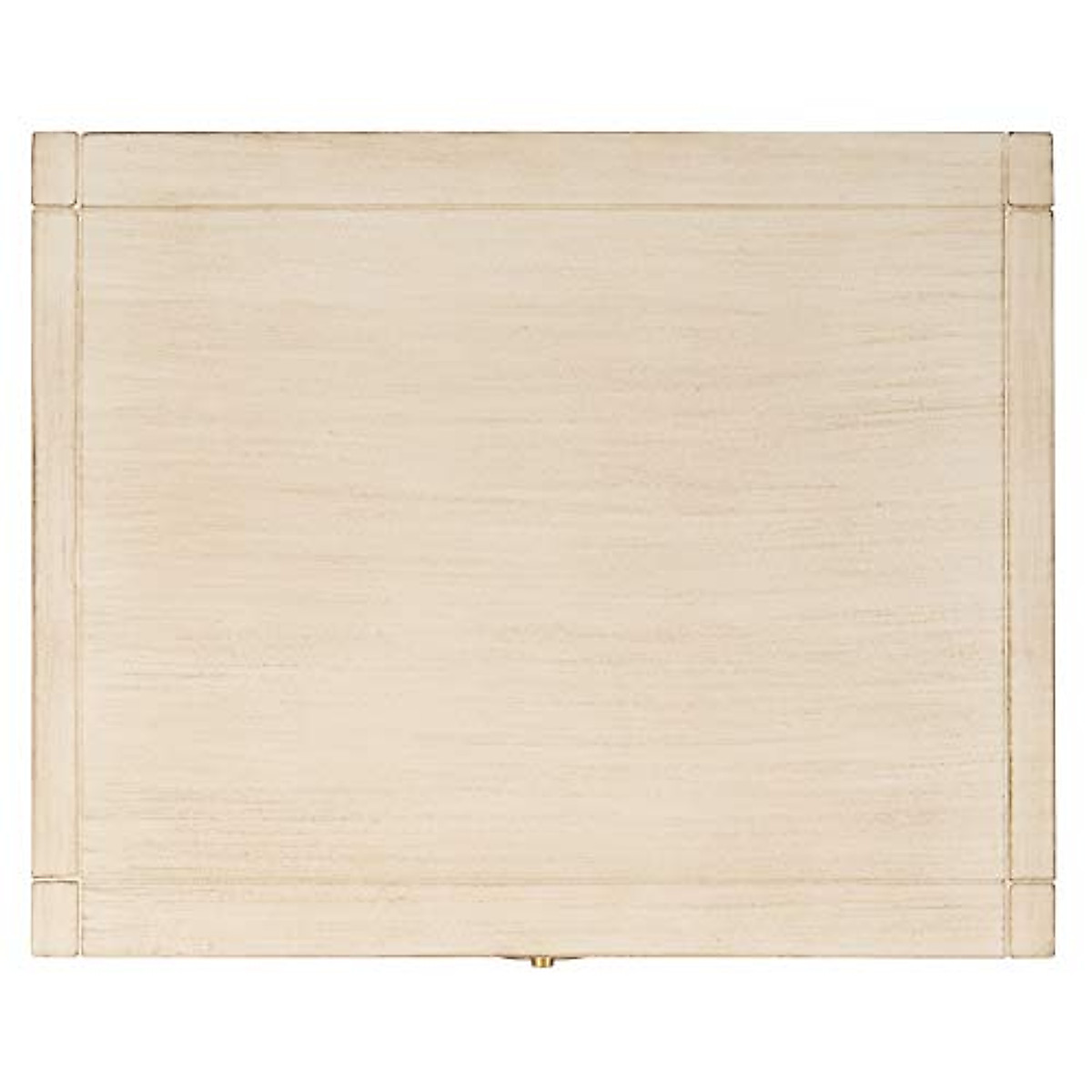 Safavieh Home Collection Yudi Antique White and Gold 1-Drawer Nightstand