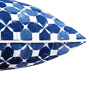 JMGBird Outdoor Lumbar Pillows Waterproof Set of 2 Outdoor Pillows with Insert Included 12×20 Inch Outdoor Pillow for Patio Furniture