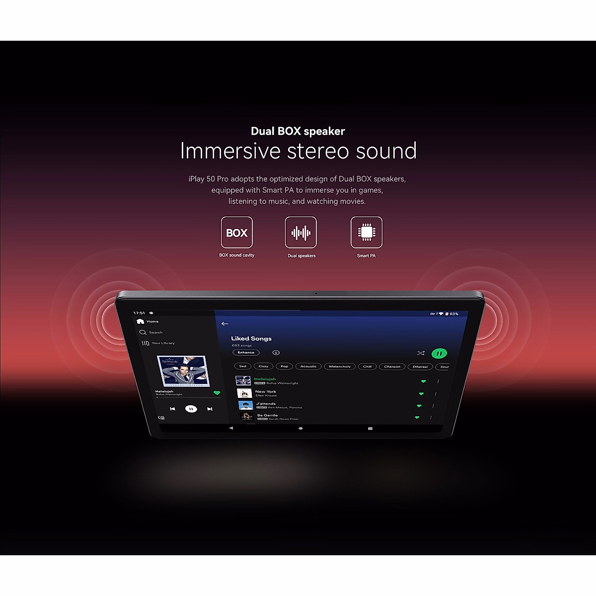 AXCID Alldocube iPlay 50 Pro 10.4inch 2K Helio G99 Android12 8GB RAM 128GB ROM 4G LTE Phonecall Tablet PC