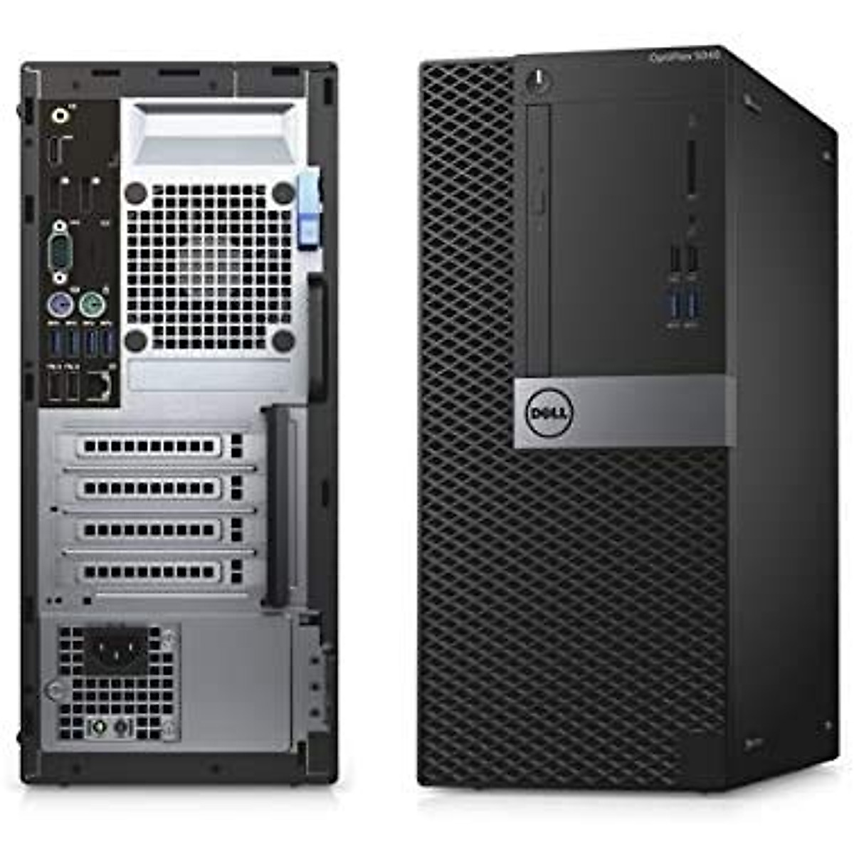 Dell OptiPlex 7040 Mini Tower PC, Intel Quad Core i5 6500-3.2 GHz,8GB DDR3L RAM, 256GB SSD, WiFi, Windows 10 Pro 64-with 22 LCD Panel(Renewed)