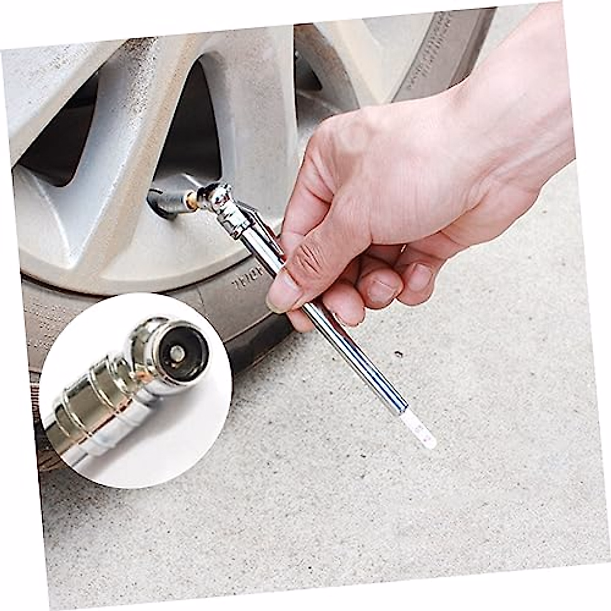 Vaguelly Digital Tire Pressure Gauge 4Pcs tire inflator air inflator for Tires Digital tire Gauge tire air Gauge tire Pressure Pencil Gauge car Pressure Gauge Car Tire Inflator