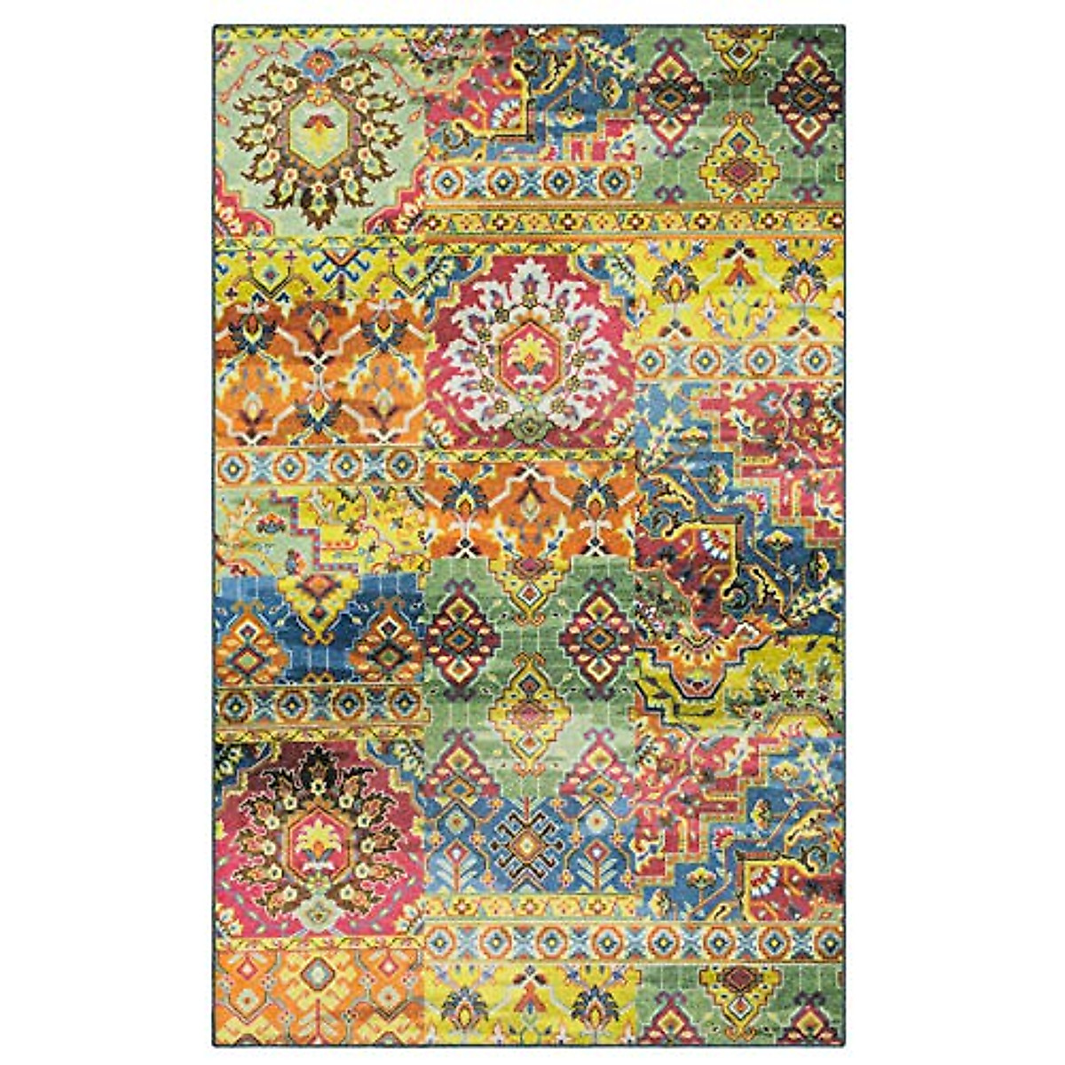 Mohawk Home Plano Area Rug, 5 ft x 8 ft, Multi
