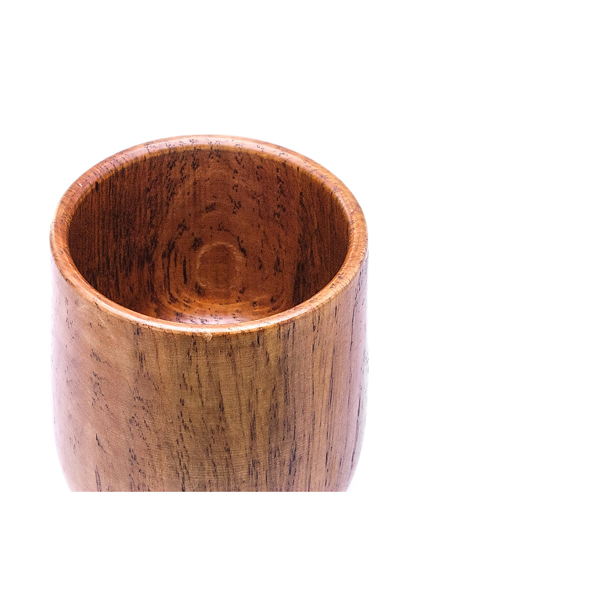 Islandoffer 2X Japanese Wooden Tea Cups, 4 oz, 120 mL