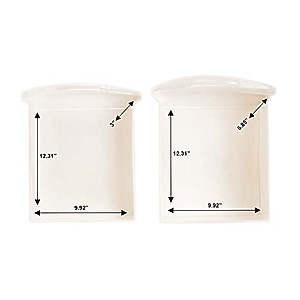 Homz Plastic 6 Clear Drawer Medium Home Storage Container Tower with 4 Large Drawers and 2 Small Drawers, Black Frame