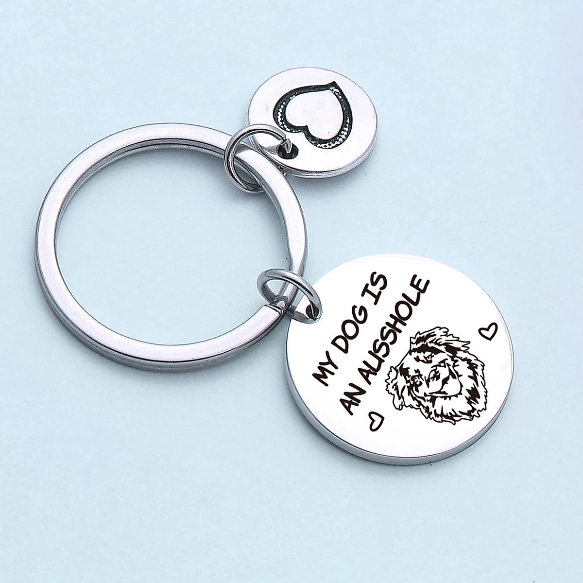 DZOSW Dog Gift Australian Shepherd Lover Gift Dog Owner Jewelry for Australia Animals Gift Dog Accessories Gift Dog Mom Jewelry Dog Rescuer Jewelry Australian Shepherd Jewelry