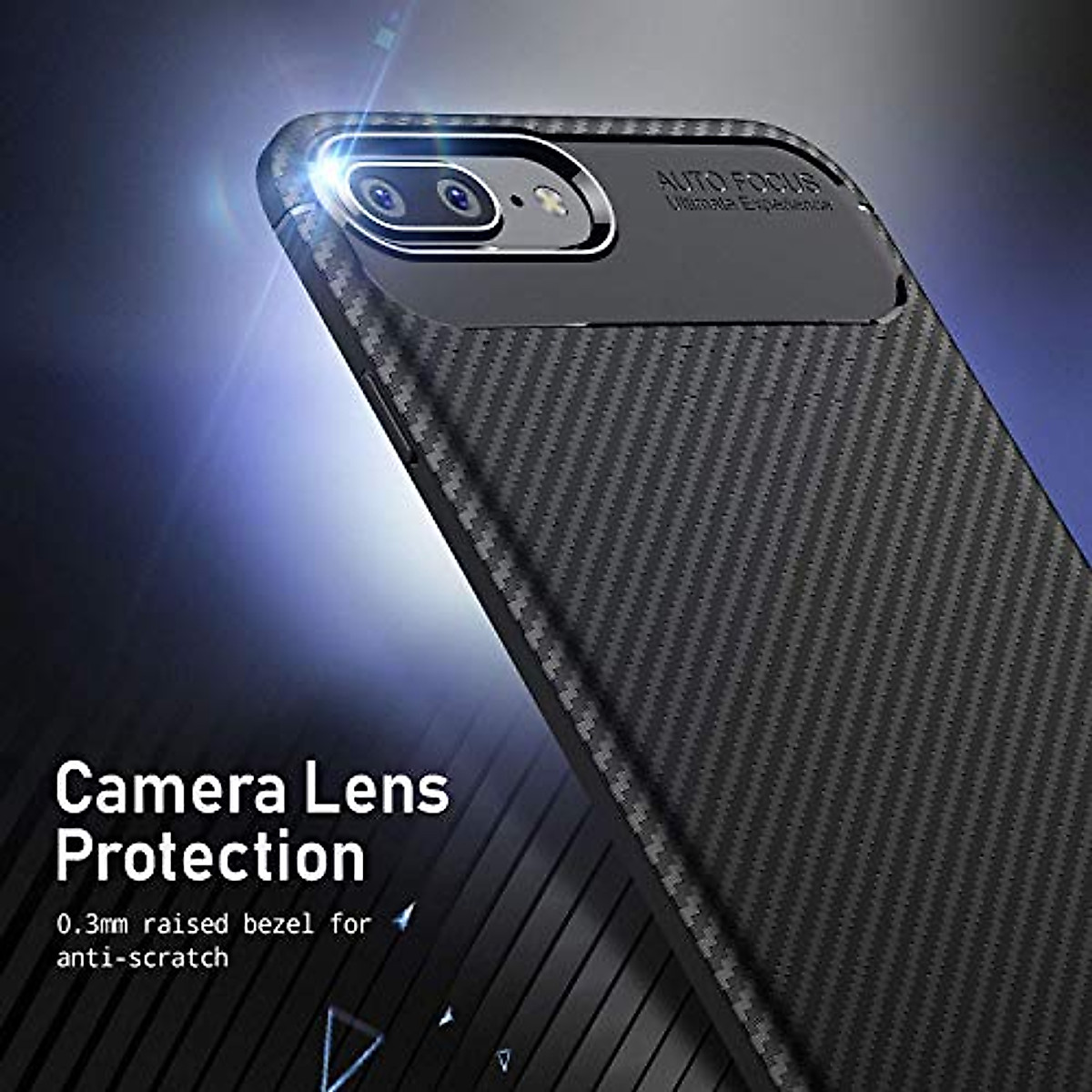 ORIbox Case Compatible with iPhone 7 Plus Case, Compatible with iPhone 8 Plus Case, Durable Lightweight Shockproof Cover