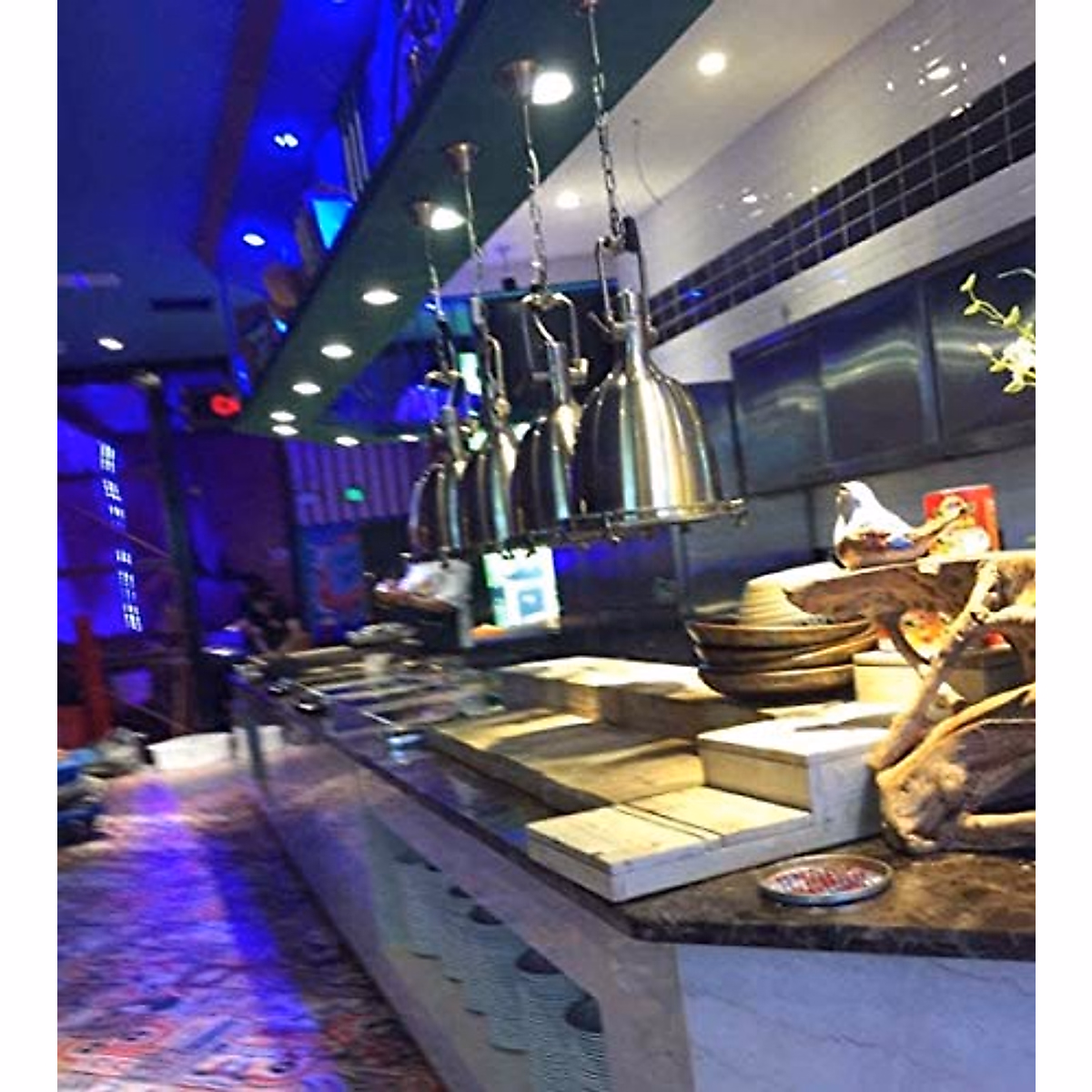 Adjustable Heat Lamp Commercial Food Warmer Stainless Steel Buffet Heat Lamp, Cafeteria Heating Light Height Adjustment