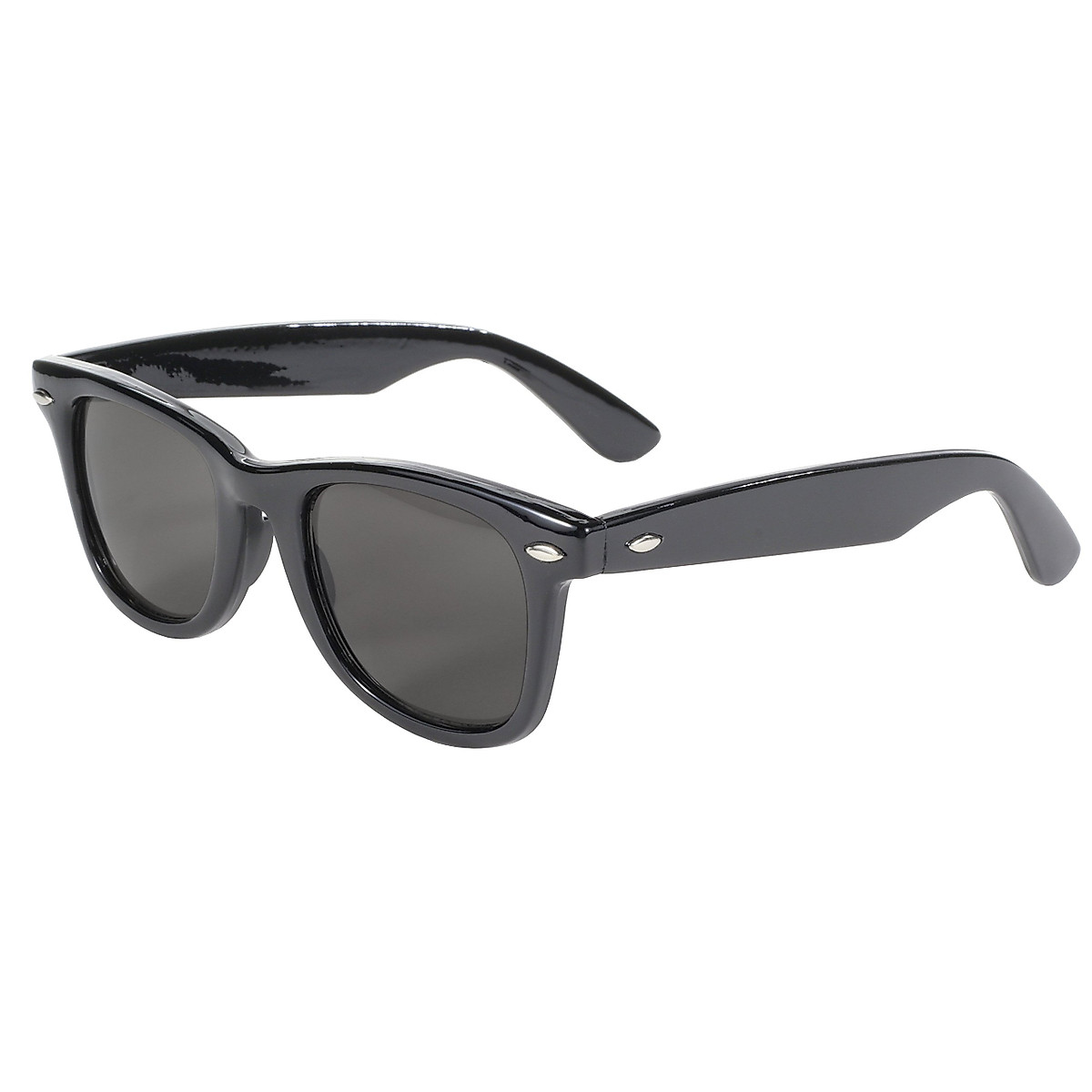 Pacific Coast Blues Brothers Glasses (Black Frame/Smoke Lens)