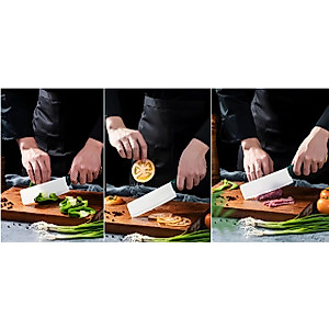 DESIAR Ceramic Knife 6.5 inch Vegetable Knife for Kitchen+Sharp Chopping Knife +Ceramic Cutting Knives with Sheath Cover+Easy To Clean Chef Butcher Knife With Gift Box (green)