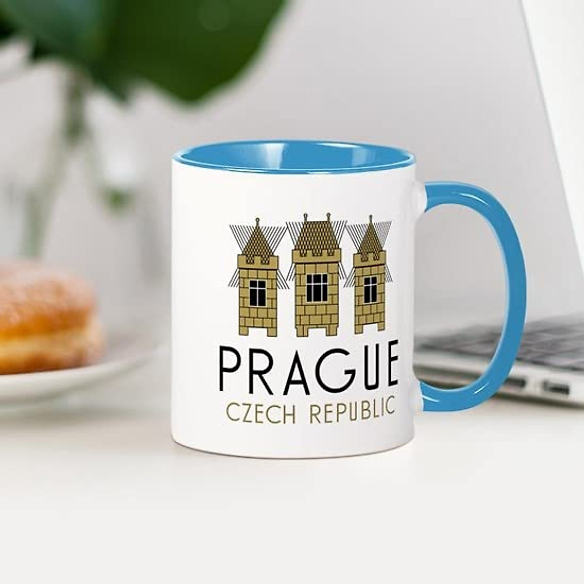 CafePress Prague Mug Ceramic Coffee Mug, Tea Cup 11 oz
