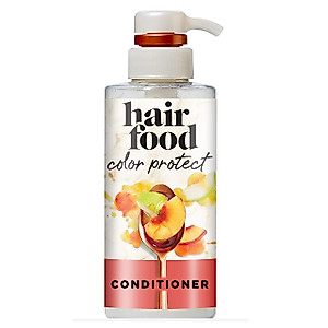 Hair Food White Nectarine & Pear Color Protect Conditioner, 10.1 fl oz, For Color Treated Hair