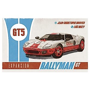Holy Grail Games | Rallyman: GT - GT5 | Strategy Board Game Expansion | Race Cars with Dice | 1 to 6 Players | 45 Minutes | Ages 10+