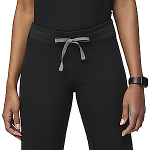 FIGS Livingston Basic Scrub Pants for Women – Black, XXS