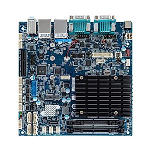 GigaIPC mITX-4125A Gemini Lake Celeron Fanless Mini ITX MB, Hardware RAID