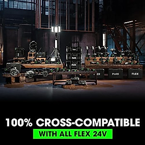 FLEX 24V Brushless Cordless 1,100 CFM Jobsite Fan Tool Only, Battery and Charger Not Included - FX5471-Z