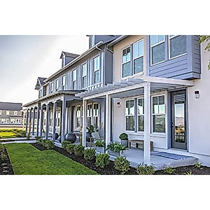 Lithonia Lighting OVWP LED 40K 120 PE DDB M4 Outdoor OVWP LED Dusk-to-Dawn Wall Sconce in Bronze, 14 Watts, 1240 Lumens