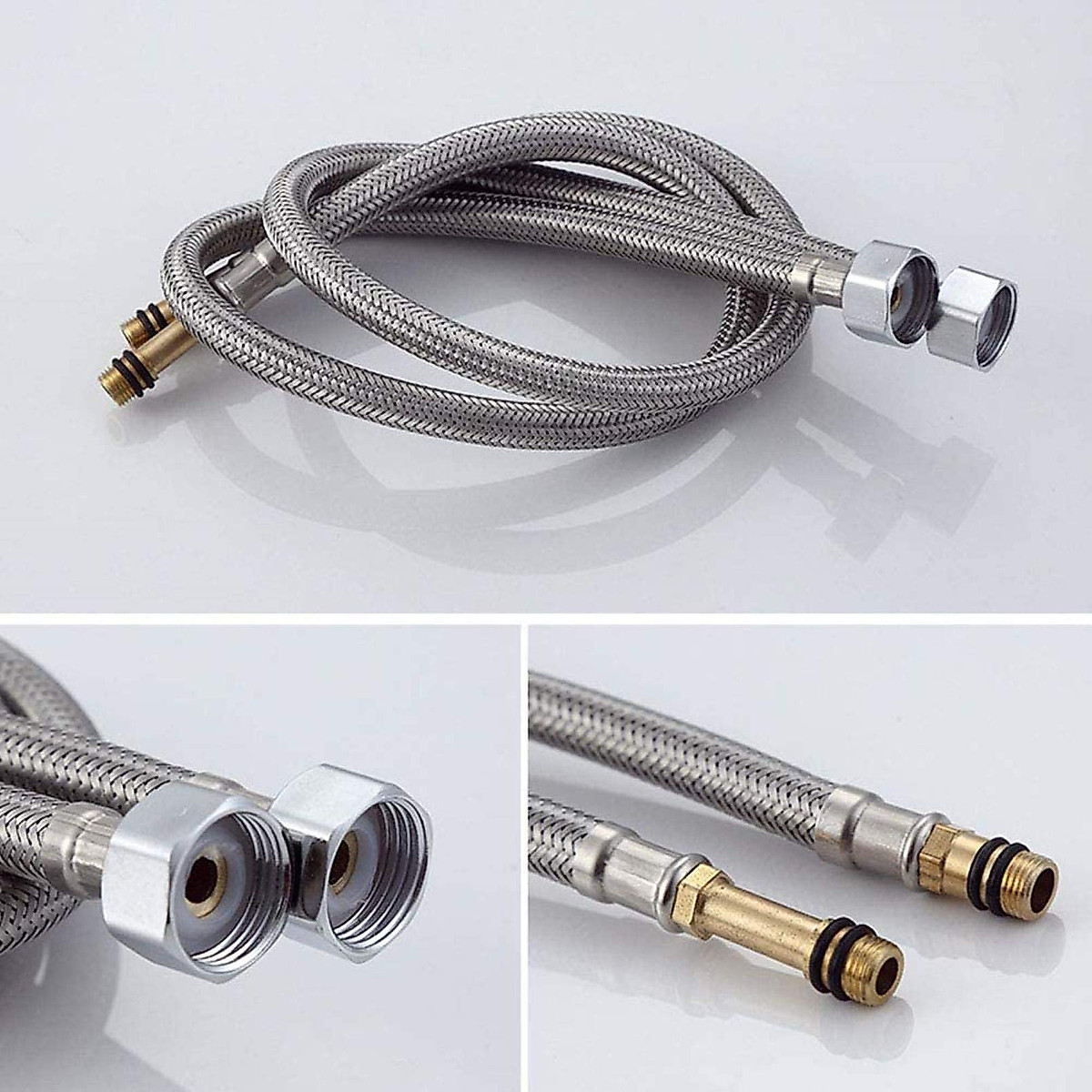 Bathtub Faucet Kitchen Sink Taps Modern Single Hole Single Handle Swivel Spout Pull Out Kitchen Taps, Mixer Hole Pull Out Faucet Monobloc Mixer Tap