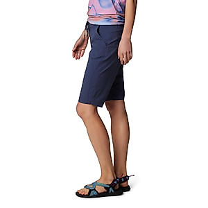 Columbia Women's Anytime Outdoor Long Short Shorts, nocturnal, 8x13