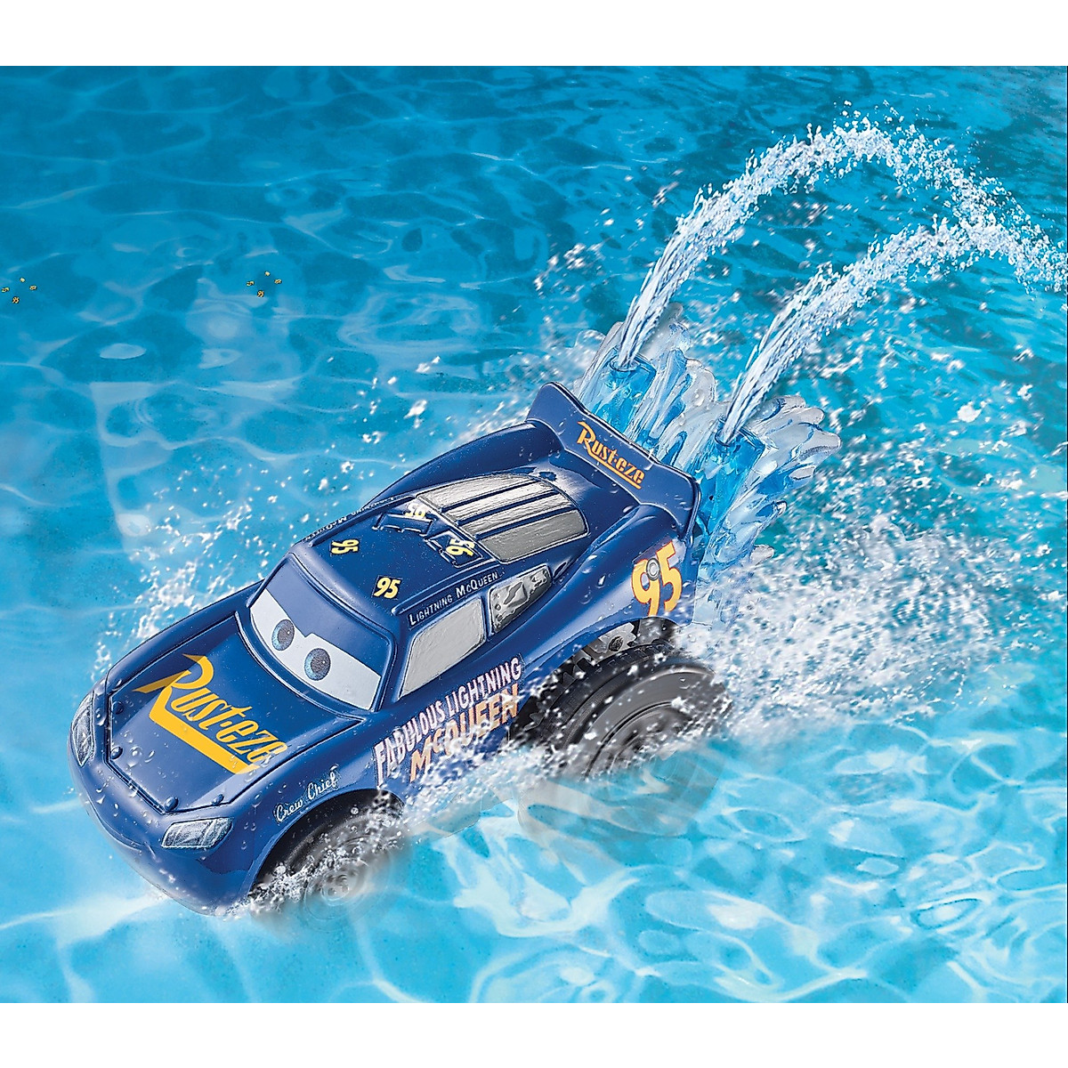 Disney Cars Toys Mega Bloks First Builders Big Building Bag with Big Building Blocks, Building Toys for Toddlers (80 Pieces)