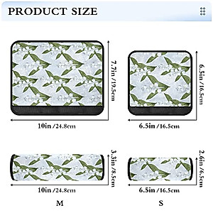 Lilies Valley Seat Belt Cover 2pcs Soft Car Seatbelt Covers for Kids Seat Belt Shoulder Pad Car Accessories for Women Adults Children Comfortable Driving,S