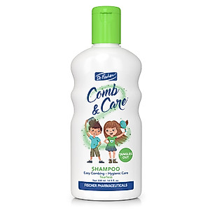 Dr. Fischer Kids Curly Hair Care Set - Tearless Shampoo, Conditioner & Rinse-Free Hair Cream