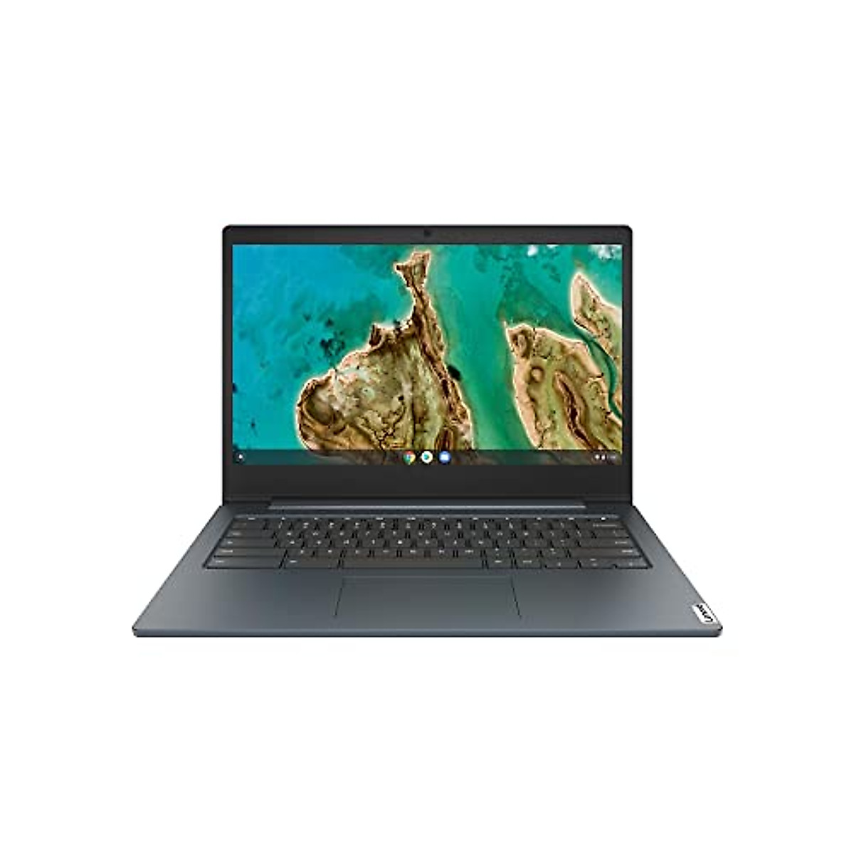 Lenovo Ideapad 3 Chromebook - 14.0" - Intel Celeron N4020-4GB - 64GB eMMC - Abyss Blue - Chrome OS - 82C1002AUS (Bundle with Headset)