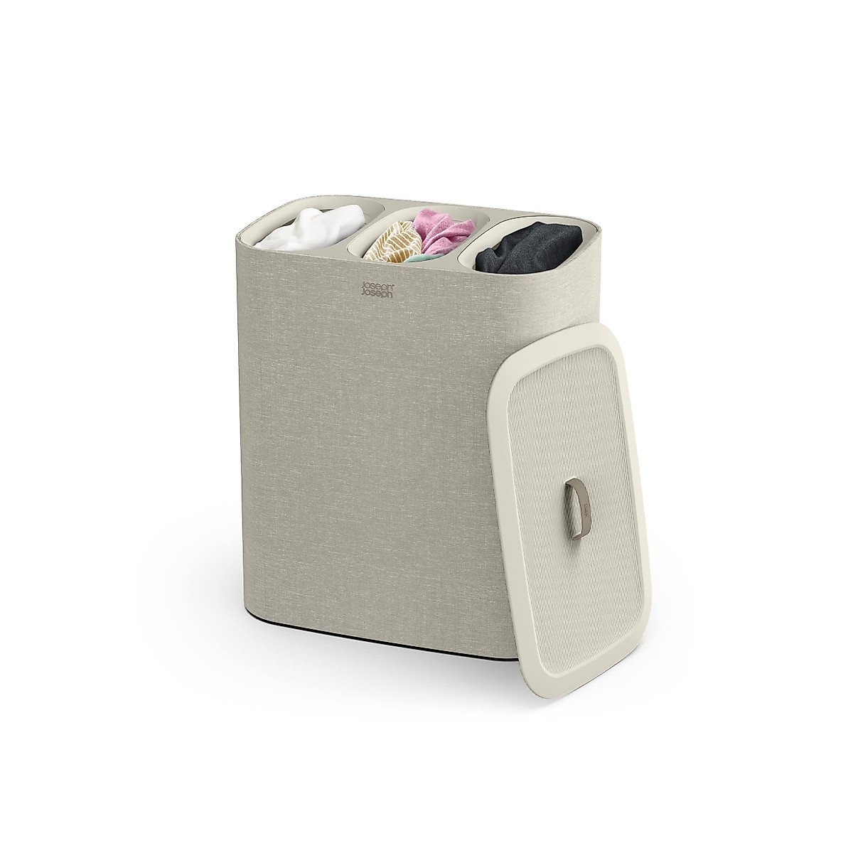 Joseph Joseph Tota Laundry Hamper Separation Basket with Removable Bags and Folding Ironing Board