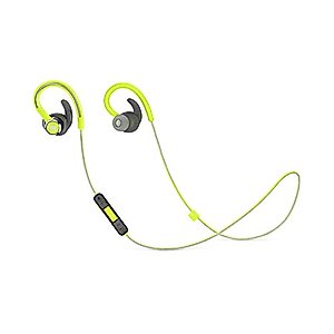 JBL Reflect Contour 2.0 - In-Ear Wireless Sport Headphone with 3-Button Mic/Remote - Green