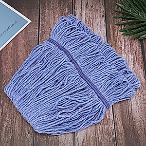 SECFOU 1pc Mop Accessories Mop Refill Practical Mop Cloth Washable Mop Head Commercial Mop Heads Spray Mop Sponge Mop Mop Pads Household Mop Pad Dust Mop Refill Blue