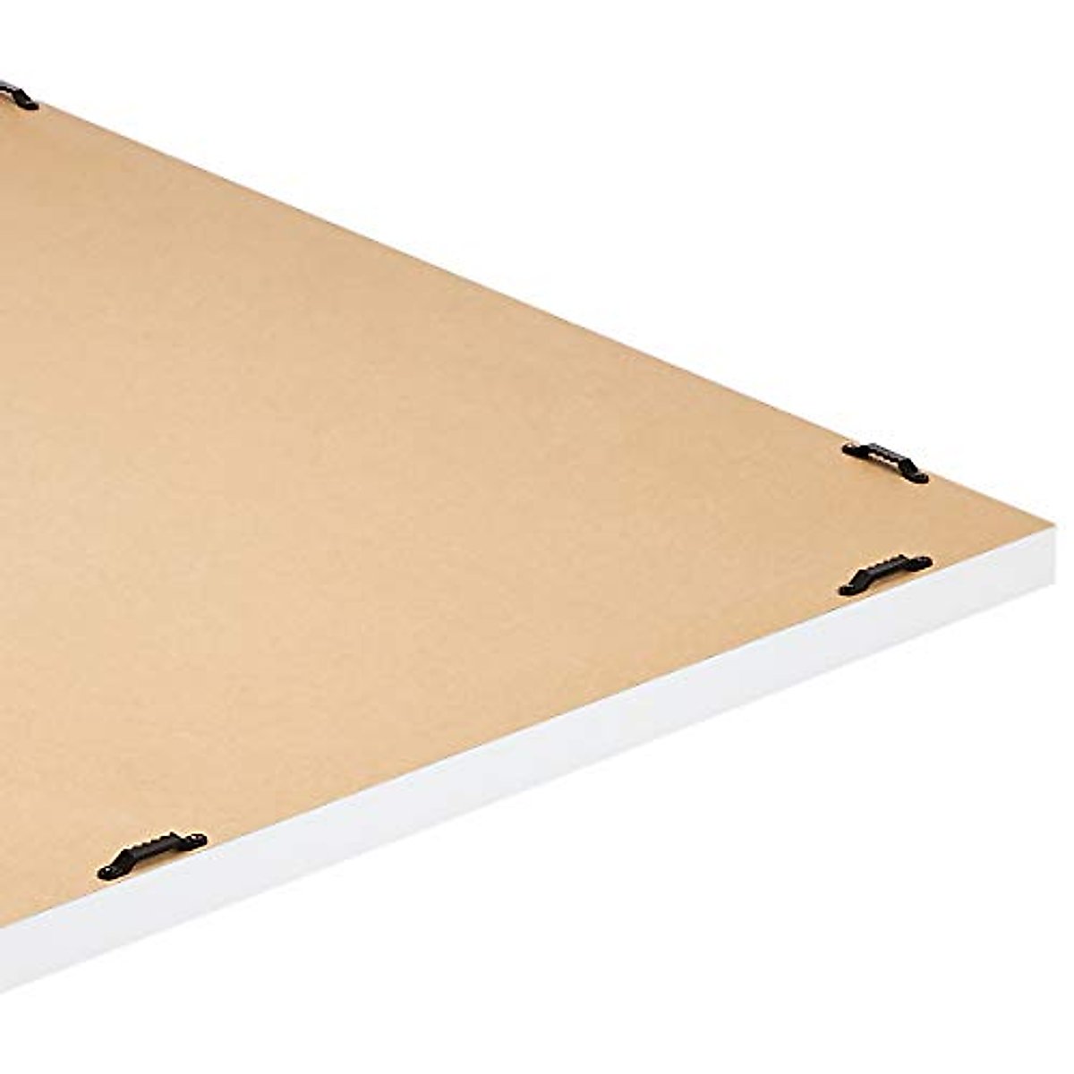 Amazon Basics Rectangular Wall Mount Mirror 20" x 28", Standard Trim, White