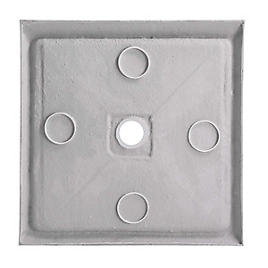 Miseno MSP-3232C 32" x 32" Shower Base with Single Threshold and Center Drain - White