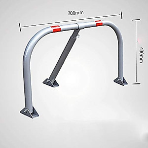 SEFAX Parking Space Lock, Parking Pile of Heavy Metal Bollards Parking Lock, Basement Parking Lot Ground Lock Parking Lock Private Parking Lift Lock Pile Thickened Anti-Collision