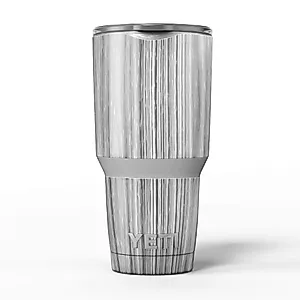 Design Skinz Textured Gray Dyed Surface - Skin Decal Vinyl Wrap Kit Compatible with The Yeti Rambler Cooler Tumbler Cups