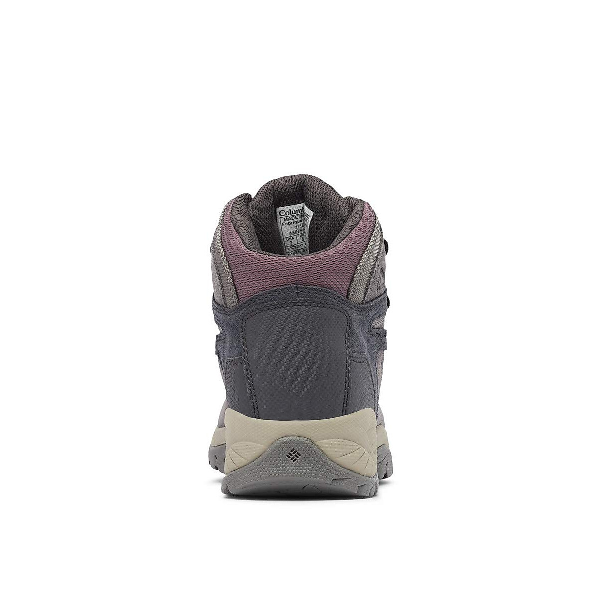 Columbia Women's Newton Ridge Plus Waterproof Amped, Stratus/Canyon Rose, 5