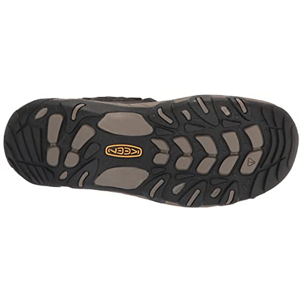 KEEN Men's Steens Low Height Waterproof Hiking Shoes, Brindle/Dark Olive, 12