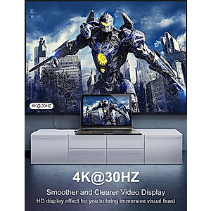 GLLITRA 7 in 2 + 3 in 2 USB C Dongle Multiport Adapter