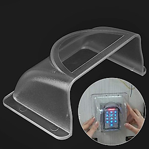 Roadiress Plastic Rain Cover, Plastic Rain Cover Shell for Door Access Control Keypad Controller Rainproof