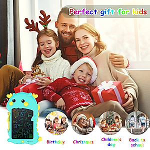 WixGear (2 Pack) LCD Writing Tablet for Kids, Colorful Toddler Doodle Board Drawing Tablet Erasable Reusable Electronic Drawing Pads, Girls Gifts Toys for 3-7 Year Old Girls Boys 8.5 in Pink and Blue