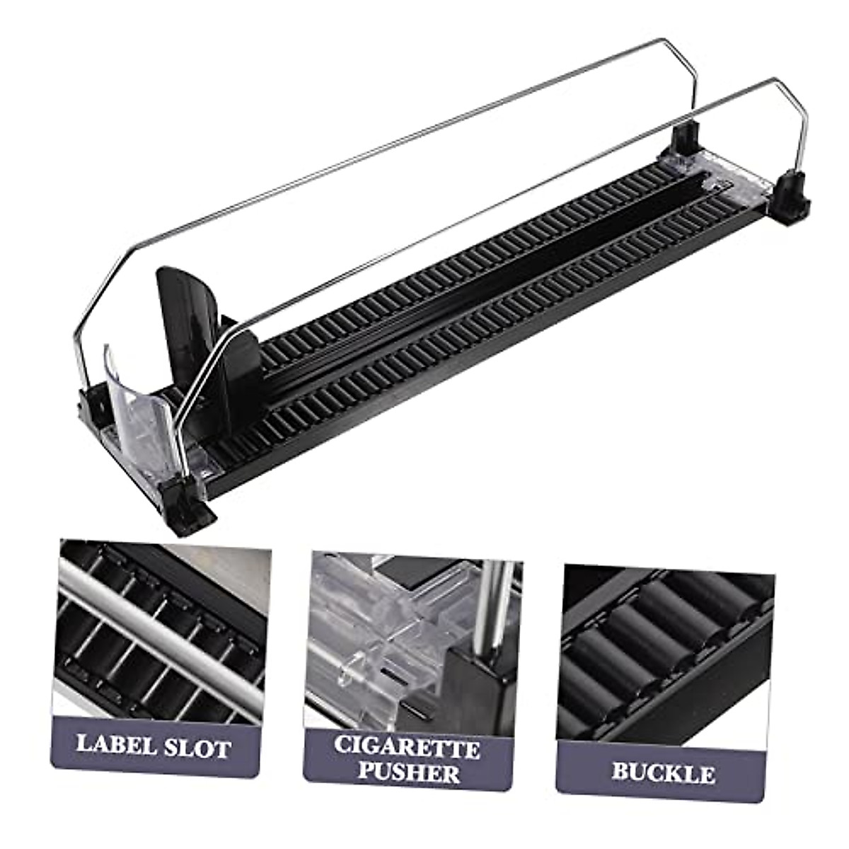 KJHBV Propeller Water Bottle Organizer Drink Dispenser for Can Cooker Glass Terrarium with Lid Small Vending Machine Glass Drinking Bottles with Lids Drink Shelf Replenishment Pusher