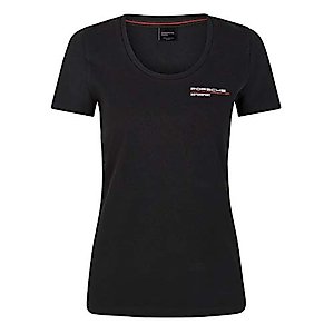 Porsche Motorsport Women's Black T-Shirt (S)