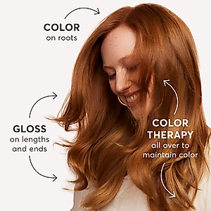 Madison Reed Ultimate Hair Color Trio - Brunette, Color & Maintain with Radiant Hair Color Kit in Ravenna Brown 3.5NNN, Color Reviving Gloss & Color Therapy Color Depositing Hair Mask