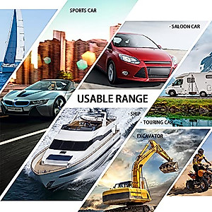 Automotive/Marine Weatherproof Blade Style ATO/ATC Fuse Holder with Cover, 12 AWG, 30A, 6 Pack