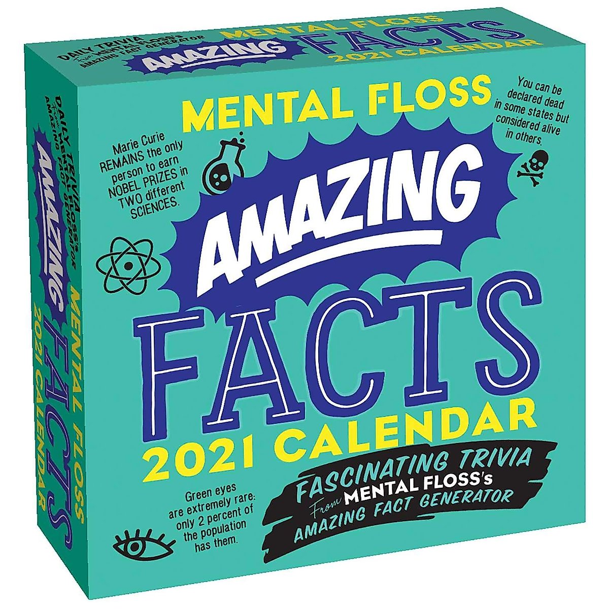 Amazing Facts from Mental Floss 2021 Day-to-Day Calendar: Fascinating Trivia From Mental Floss's Amazing Fact Generator