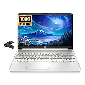 HP 15 Business Laptop Computer, 11th Gen Intel Core i5-1135G7, 15.6" FHD IPS Display, Windows 10 Pro, 16GB RAM, 512GB SSD, HDMI, Wi-Fi, Bluetooth, AC Smart pin, Tech Deal USB