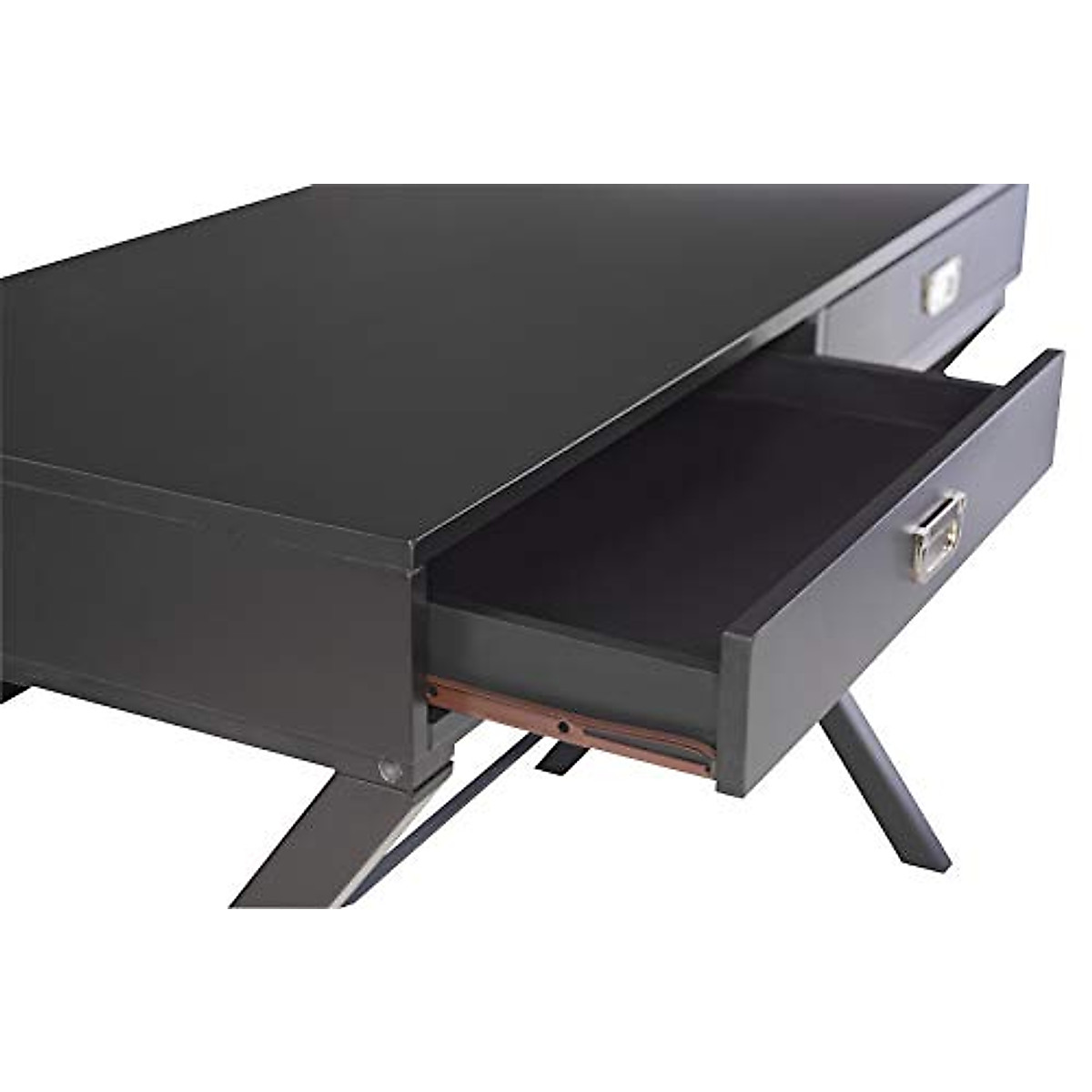Linon Home Décor Jaycee Black Writing Desk