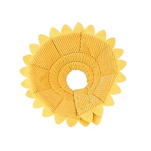 SEWOART Removable Pet Elizabethan Sunflower Neck Collar for Dogs and Puppies Adjustable and Protective Design for Comfort and Recovery